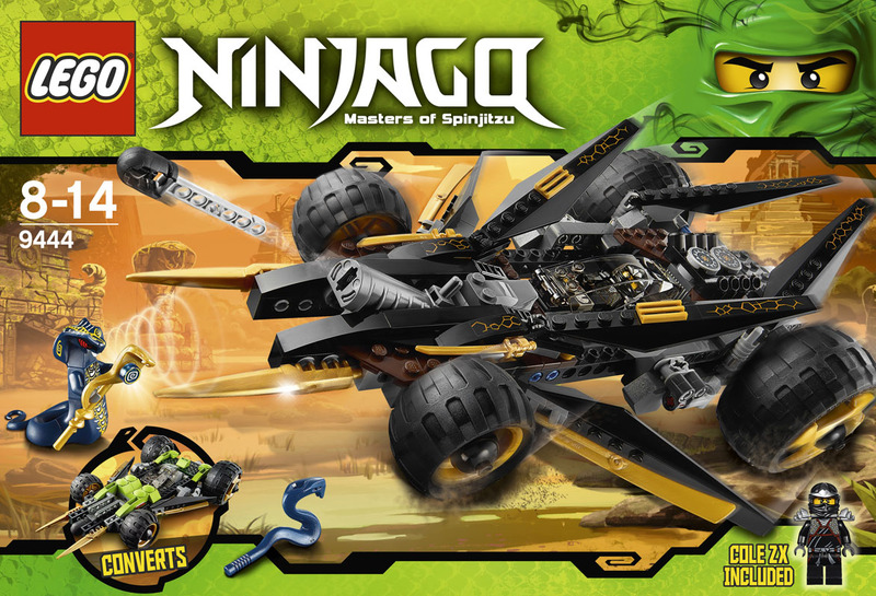 LEGO Ninjago - Cole's Tread Assault (9444) Images at Mighty Ape NZ