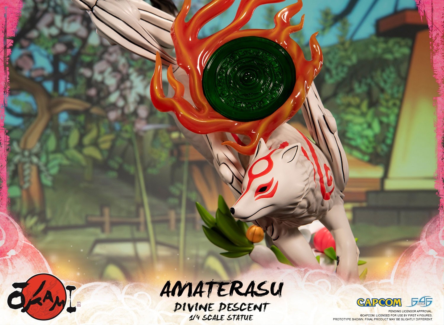 Amaterasu: Divine Descent - 17.5" Premium Statue | at Mighty Ape NZ
