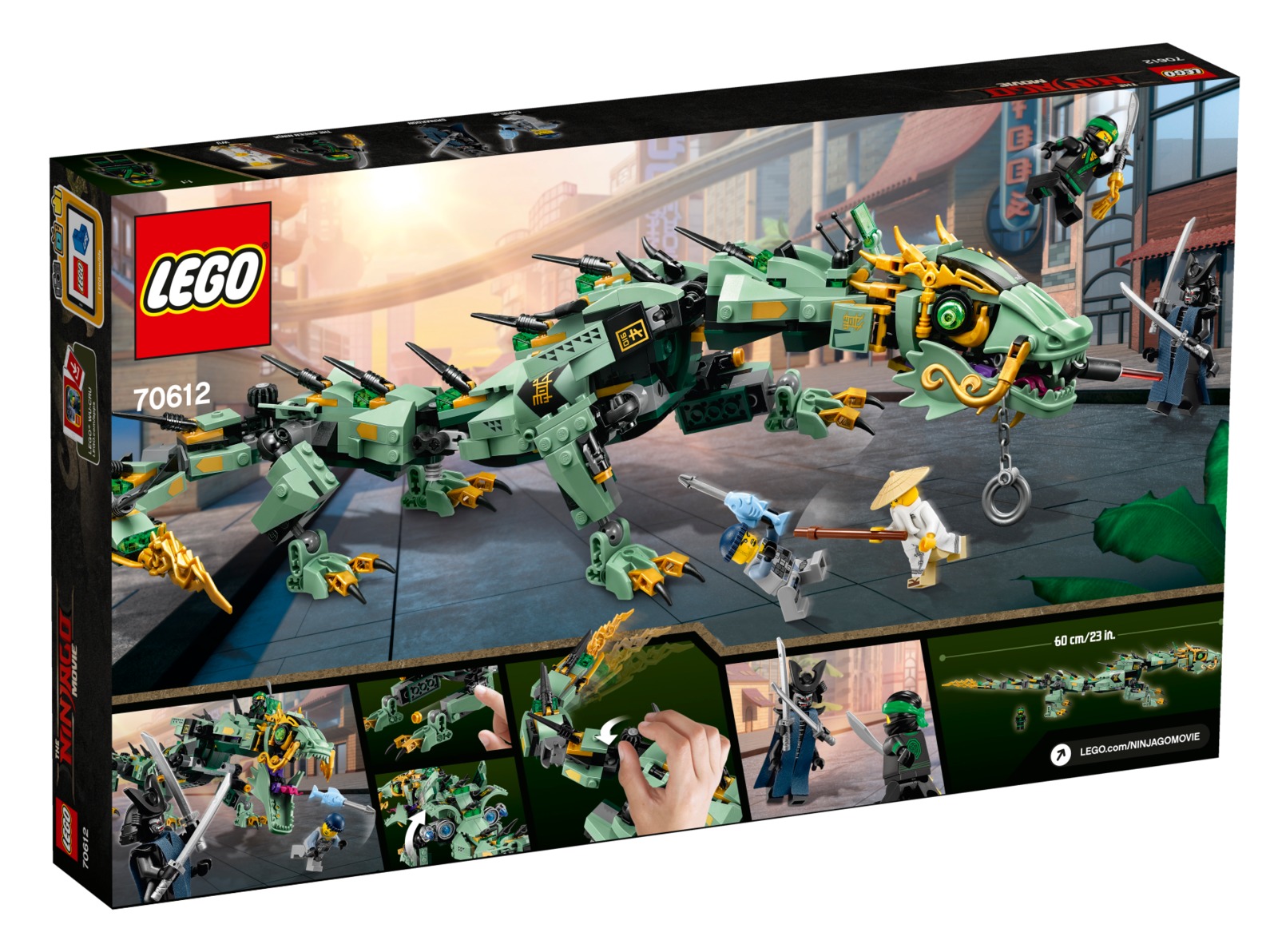 Buy LEGO Ninjago: Green Ninja Mech Dragon (70612) at Mighty Ape NZ