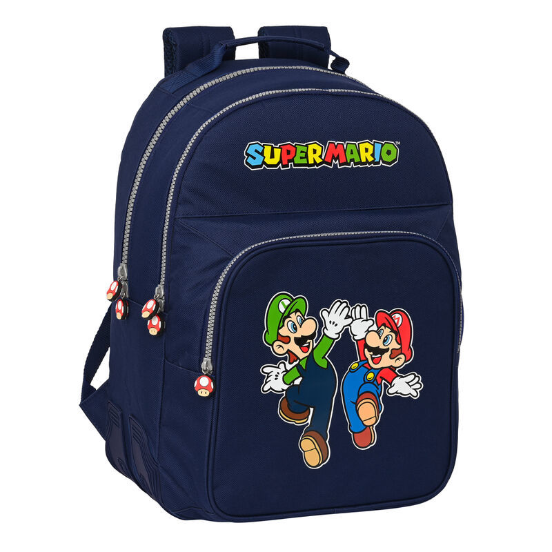 Nintendo: Super Mario Bros - Mario and Luigi Backpack | at Mighty Ape NZ