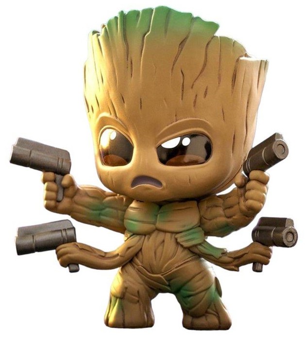 Groot (Battling Version) - Cosbaby Figure | at Mighty Ape NZ