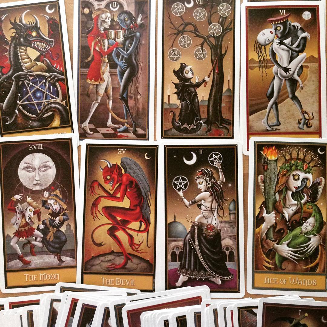 Deviant Moon Tarot Patrick Valenza Book In Stock Buy Now At