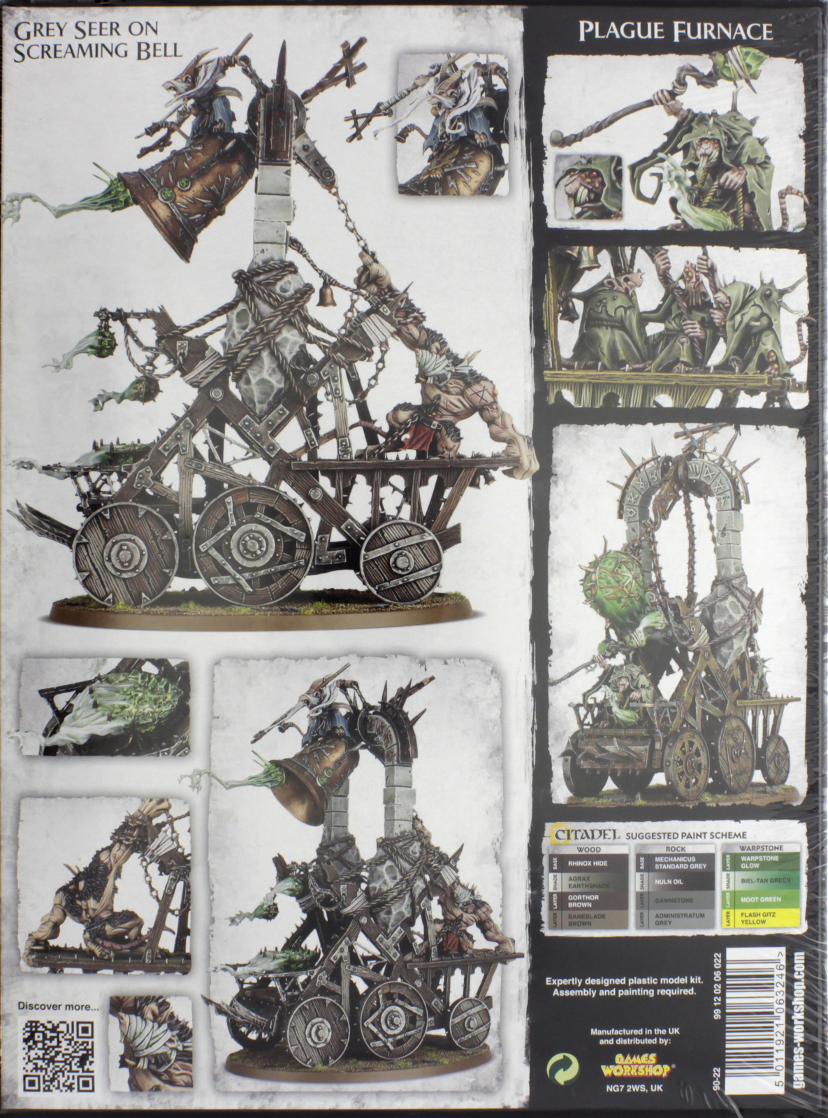 Warhammer Skaven Pestilens Plague Furnace/Screaming Bell Images at ...