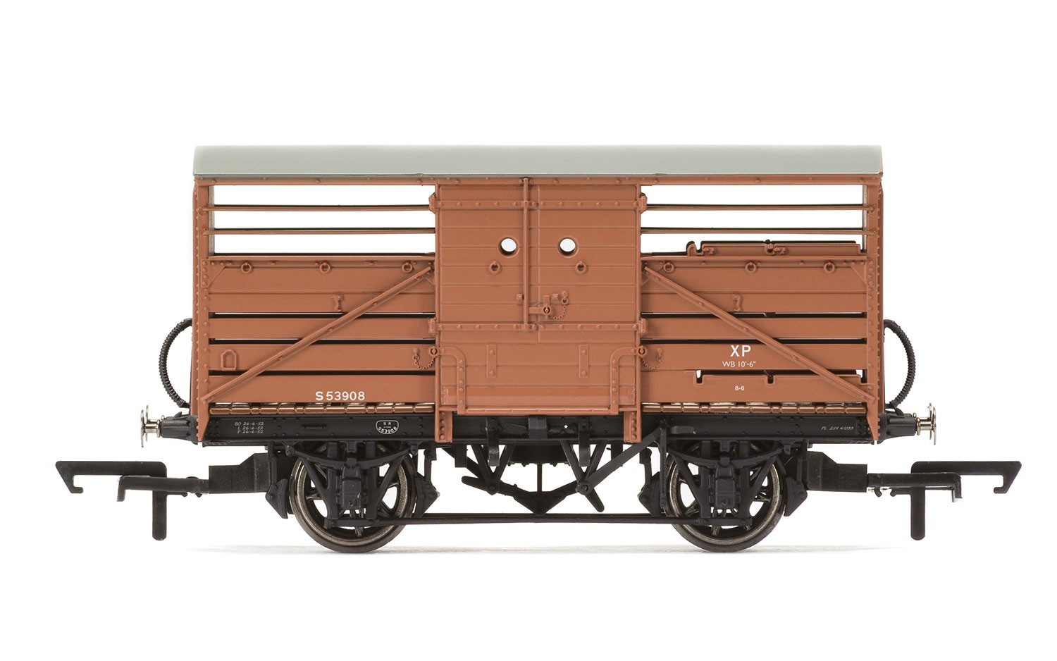 Hornby: Dia.1529 Cattle Wagon, British Railways | at Mighty Ape NZ