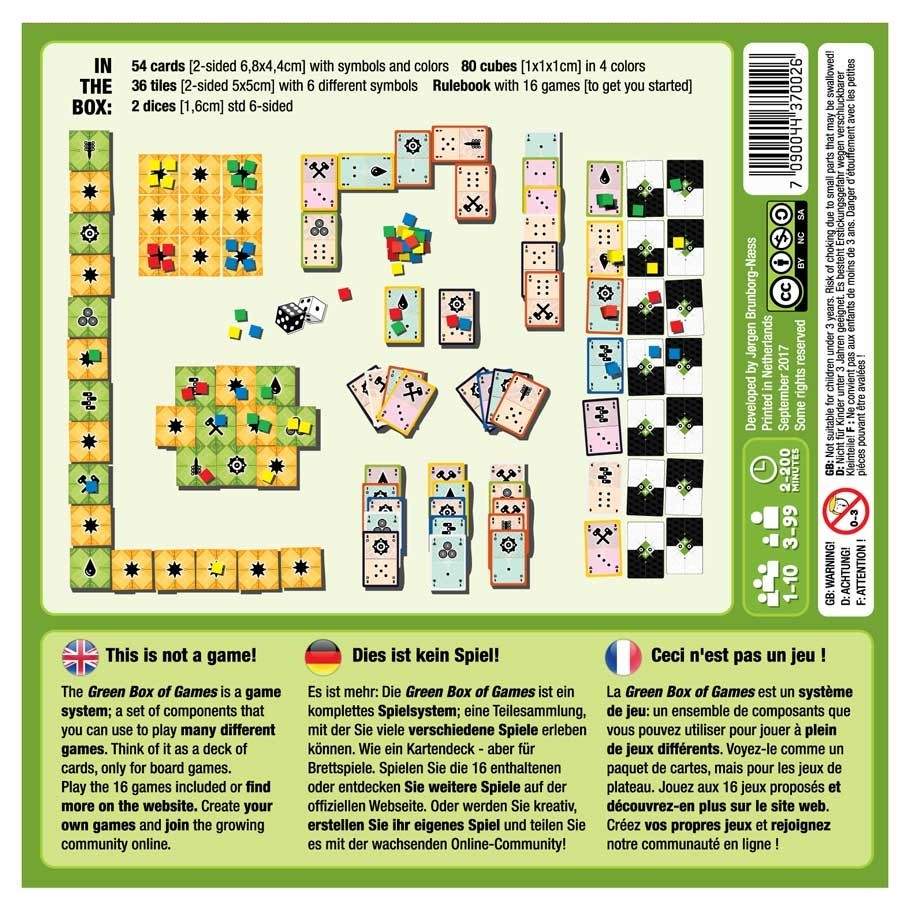 Green Box of Games | Board Game | at Mighty Ape NZ