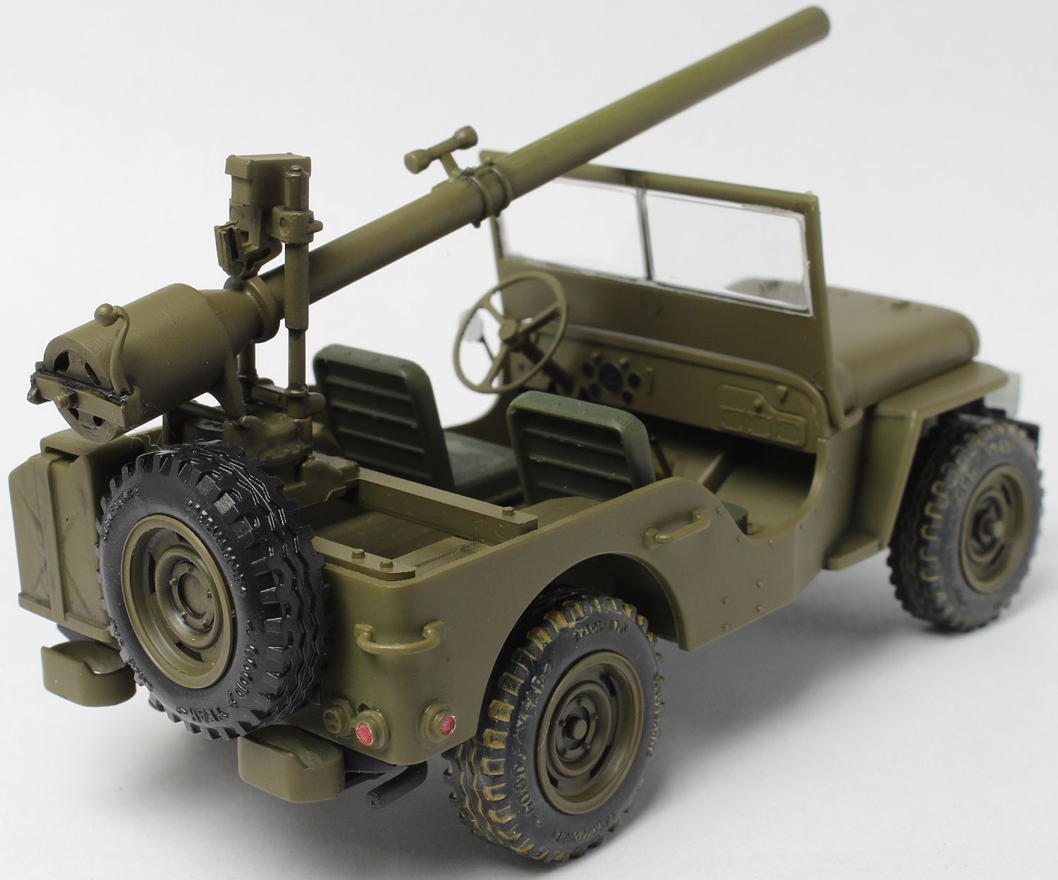 1/25 Planetary Defense Vehicle 105mm Recoilless Rifle MB - Model Kit ...