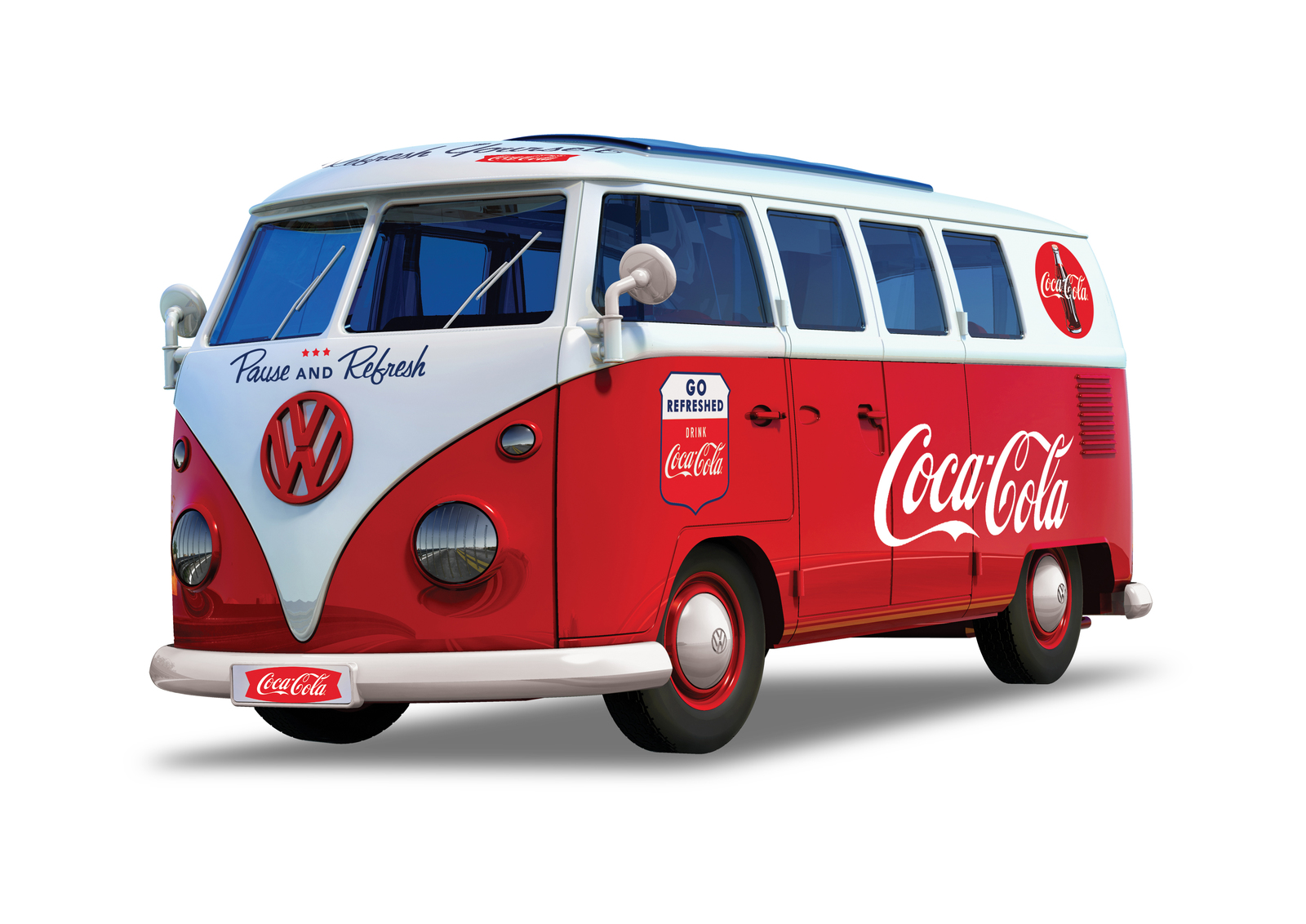Airfix: Quickbuild Coca-Cola VW Camper Van | at Mighty Ape NZ