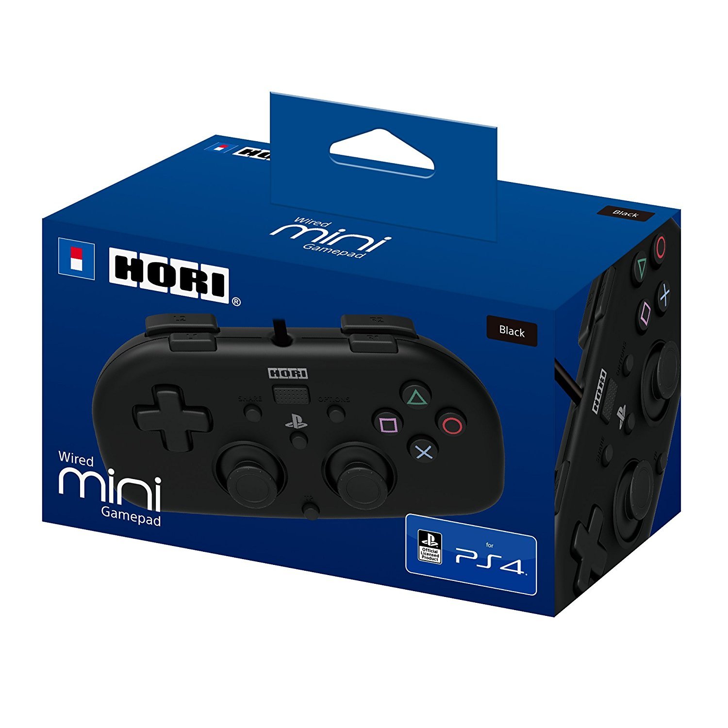 PS4 Mini Wired Gamepad (Black) by Hori | PS4 | Buy Now | at Mighty Ape ...