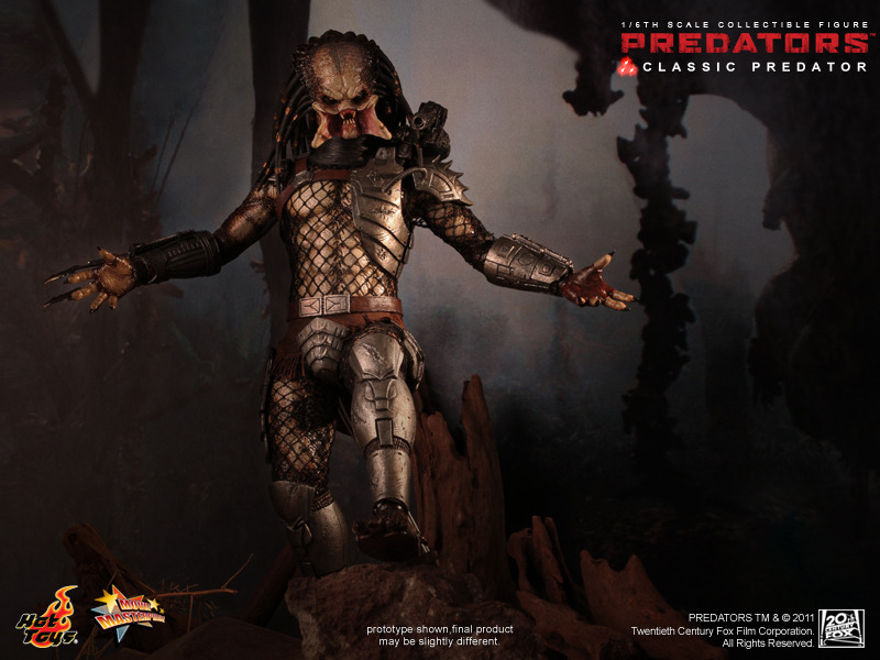 Predators 1/6 Scale 12" Action Figure - Classic Predator (Movie ...