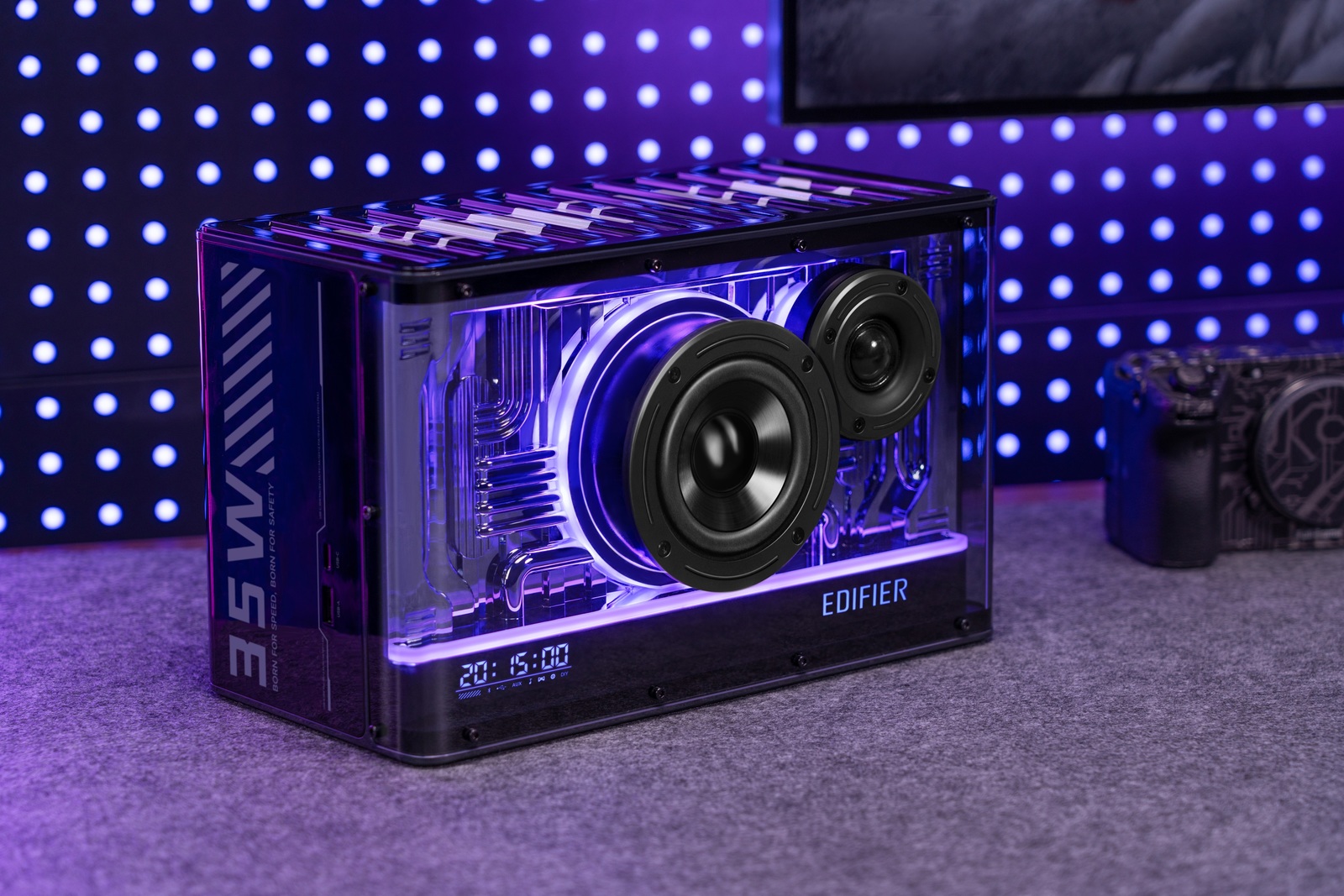 Edifier QD35 Bluetooth Speaker (Black) | at Mighty Ape NZ