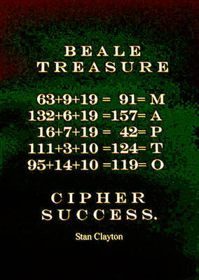 Beale Treasure Cipher Success | Stan Clayton Book | Buy Now | at Mighty ...