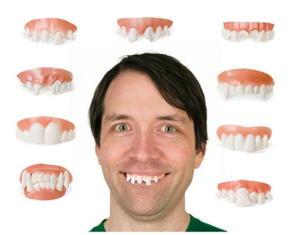 Gnarly Teeth - Fake teeth Set | Toy | at Mighty Ape NZ