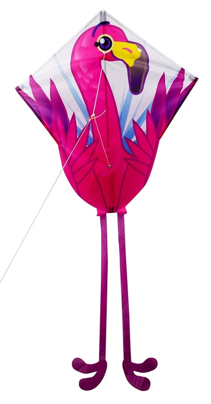 Buy Plastic Diamond Kite - Flamingo at Mighty Ape NZ