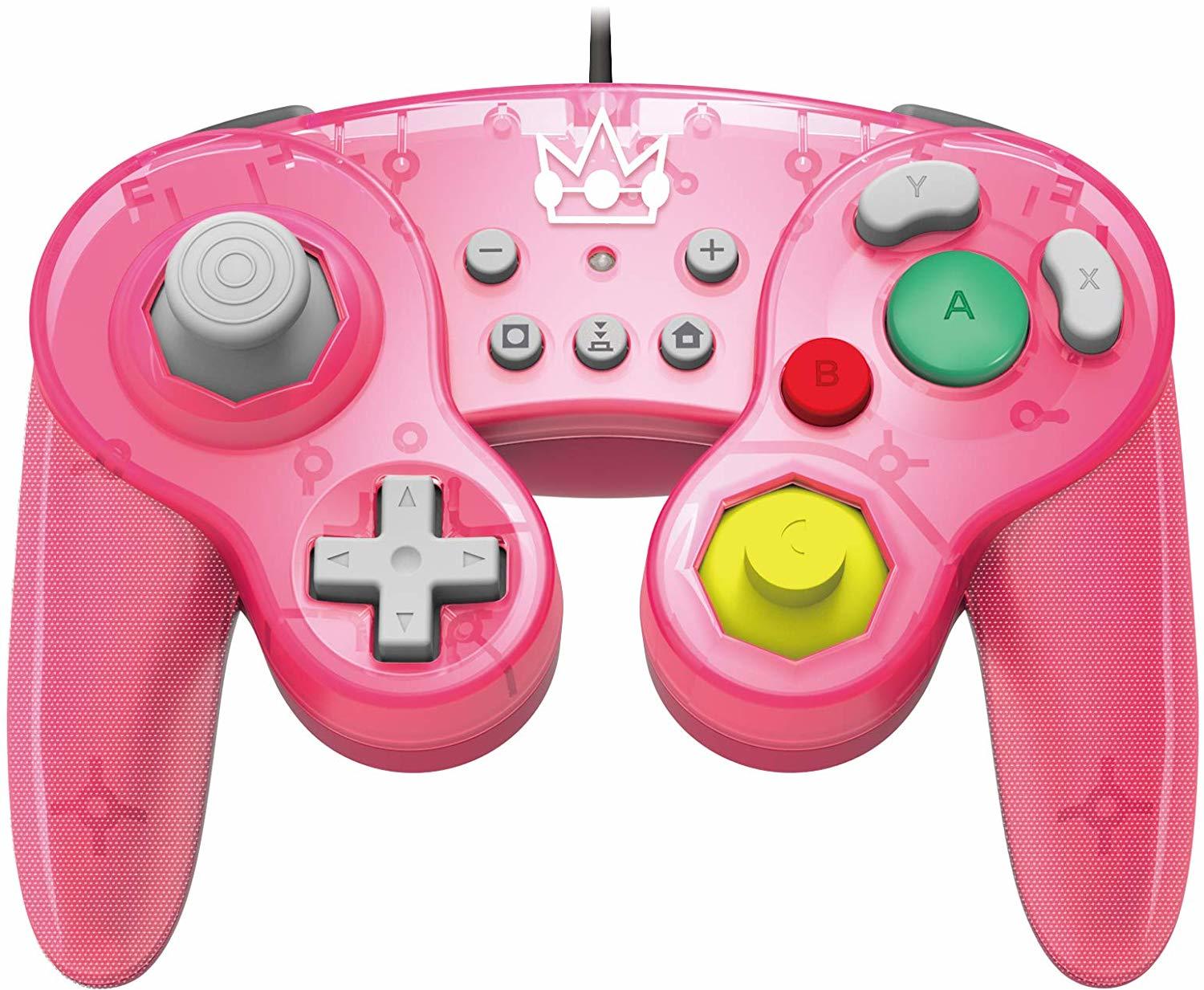 Nintendo GameCube Controller Super Smash Bros Edition (Peach) | Switch ...