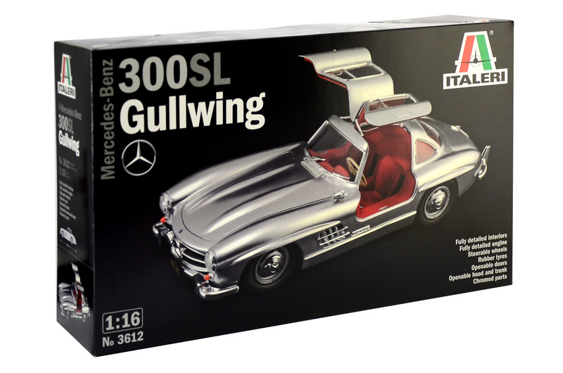 1/16 Mercedes Benz 300 SL Gull Wing - Model Kit | at Mighty Ape NZ
