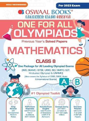 Oswaal One For All Olympiad Previous Years' Solved Papers, Class-8 ...
