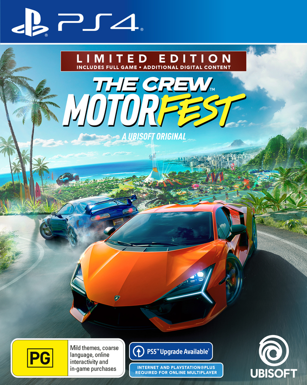 The Crew Motorfest Limited Edition | PS4 | Pre-Order Now | at Mighty Ape NZ