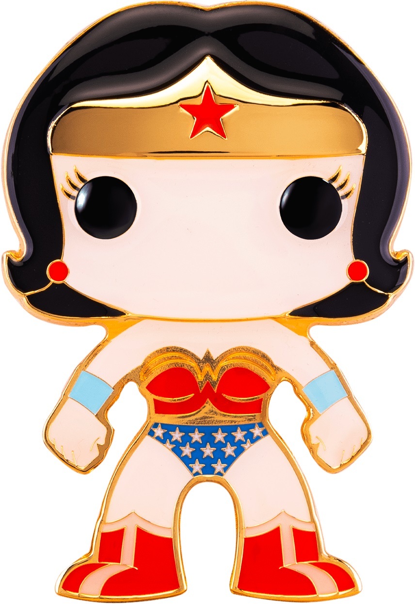 Wonder Woman - 4" Pop! Enamel Pin | at Mighty Ape NZ