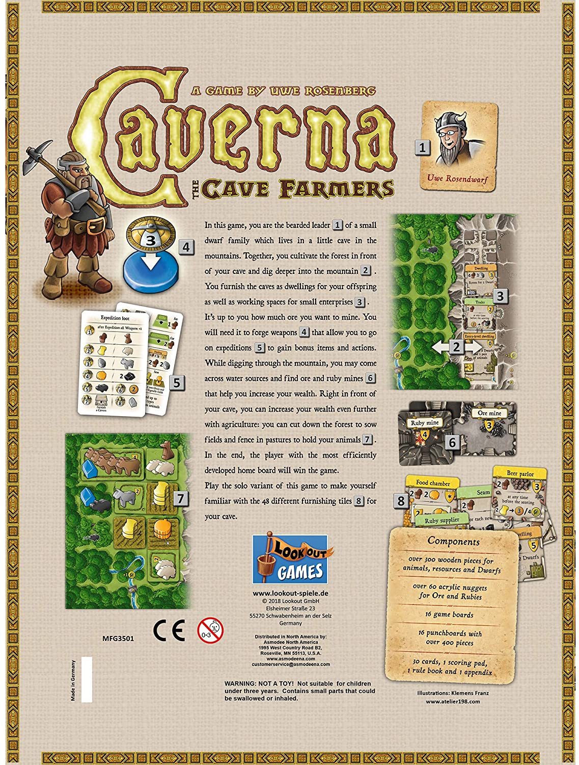 Caverna: The Cave Farmers | Board Game | at Mighty Ape NZ