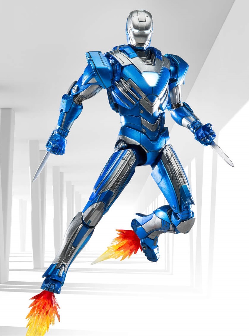 Iron Man: Mark 30 (Blue Steel) - 1:12 Scale Omni Class Figure | at ...