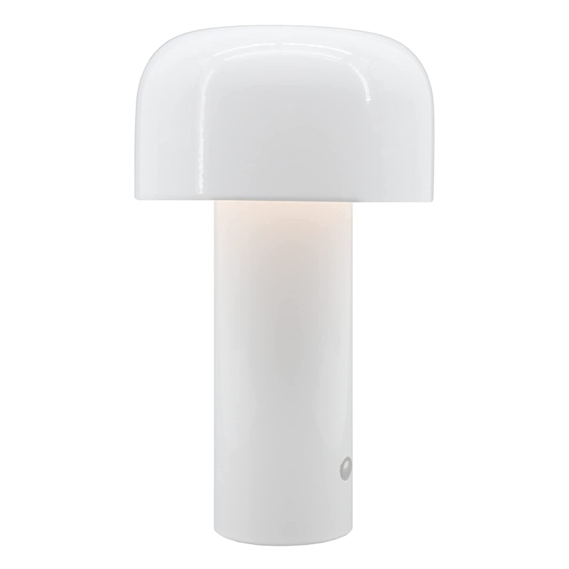 Portable Wireless Touch USB Rechargeable Table Lamp - White | at Mighty ...