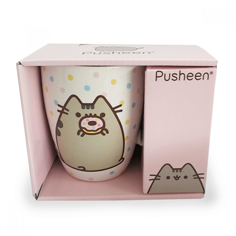 Pusheen: Character Mug - With Donut | at Mighty Ape NZ