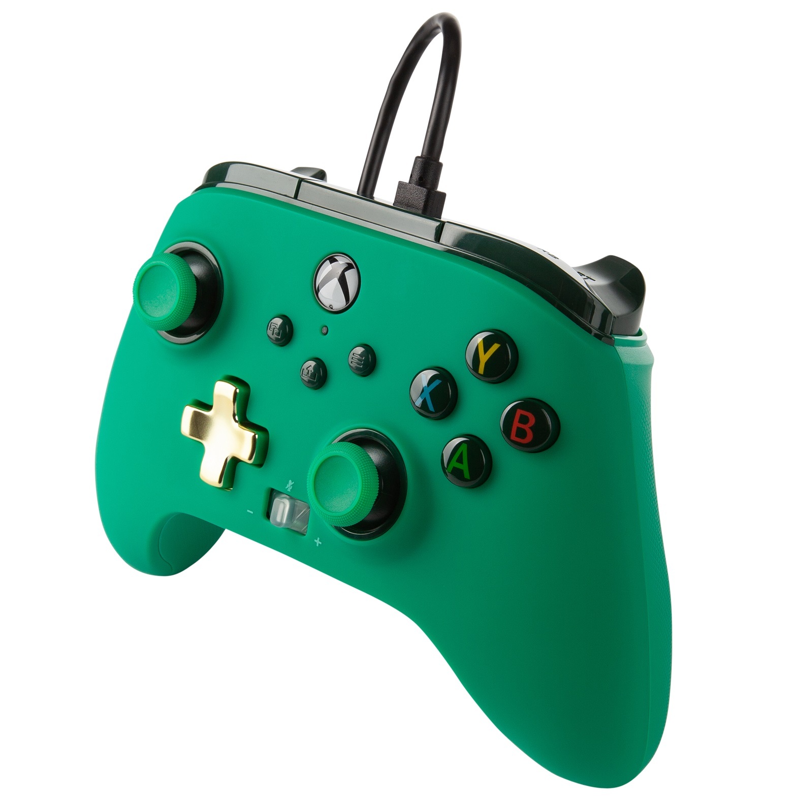 Xbox Enhanced Wired Controller - Bold Green | Xbox Series X, Xbox One ...