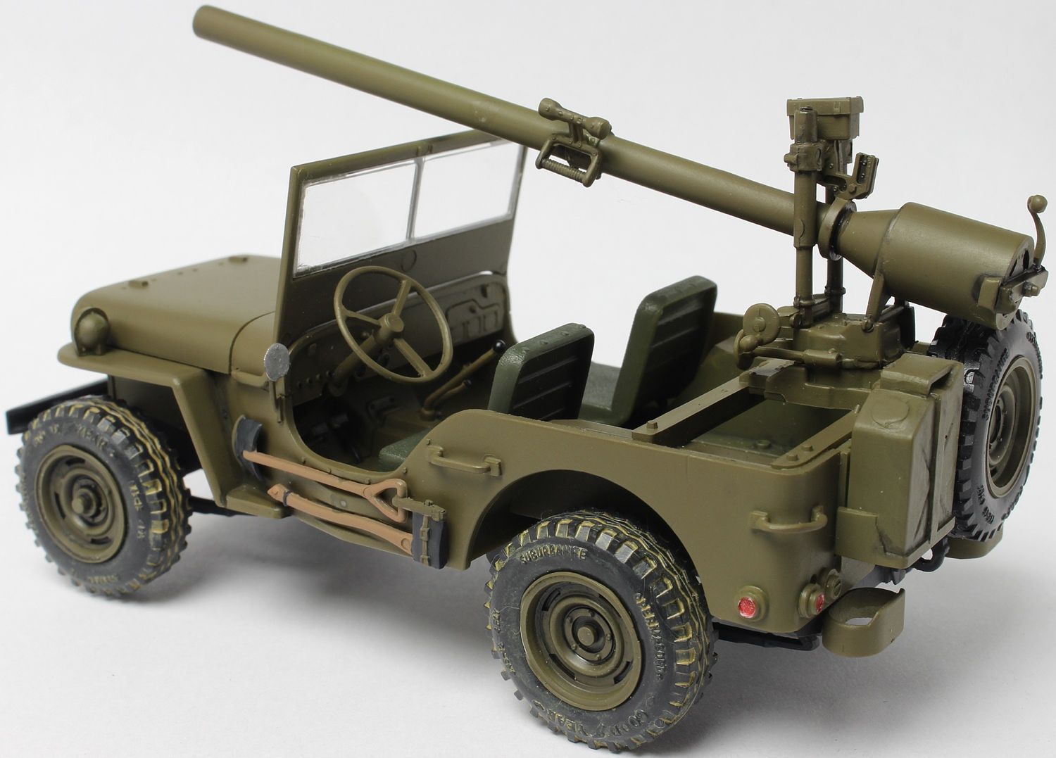 1/25 Planetary Defense Vehicle 105mm Recoilless Rifle MB - Model Kit ...