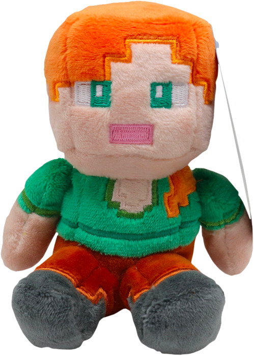 Buy Minecraft: Alex - 4.5" Basic Plush at Mighty Ape NZ