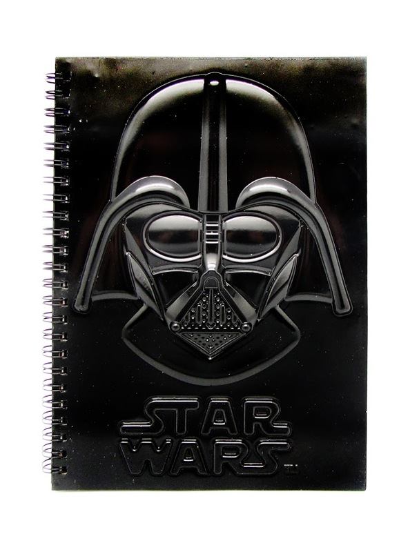 Buy Star Wars: A5 Spiral Notebook - Darth Vader at Mighty Ape NZ
