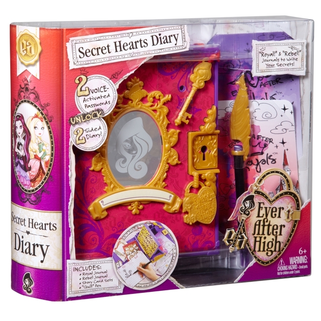 Buy Ever After High Secret Hearts Electronic Diary at Mighty Ape Australia