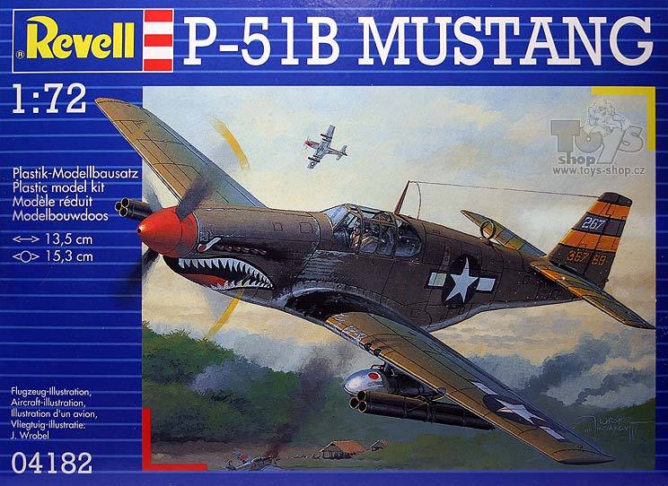 Revell P-51 B Mustang 1:72 Model Kit | at Mighty Ape NZ