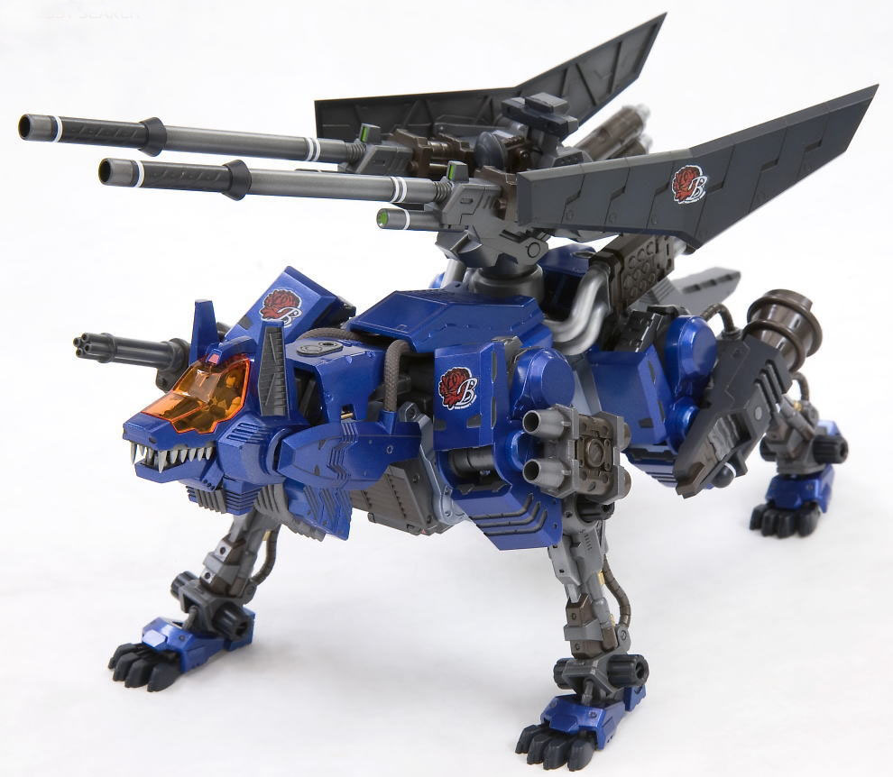 Zoids HMM Command Wolf LC & AC Brad Ver. 1/72 Model Kit | at Mighty Ape Australia