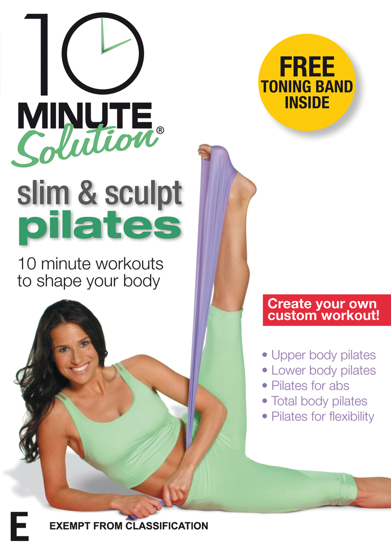 10 Minute Solution - Slim And Sculpt Pilates | DVD | Buy Now | at ...