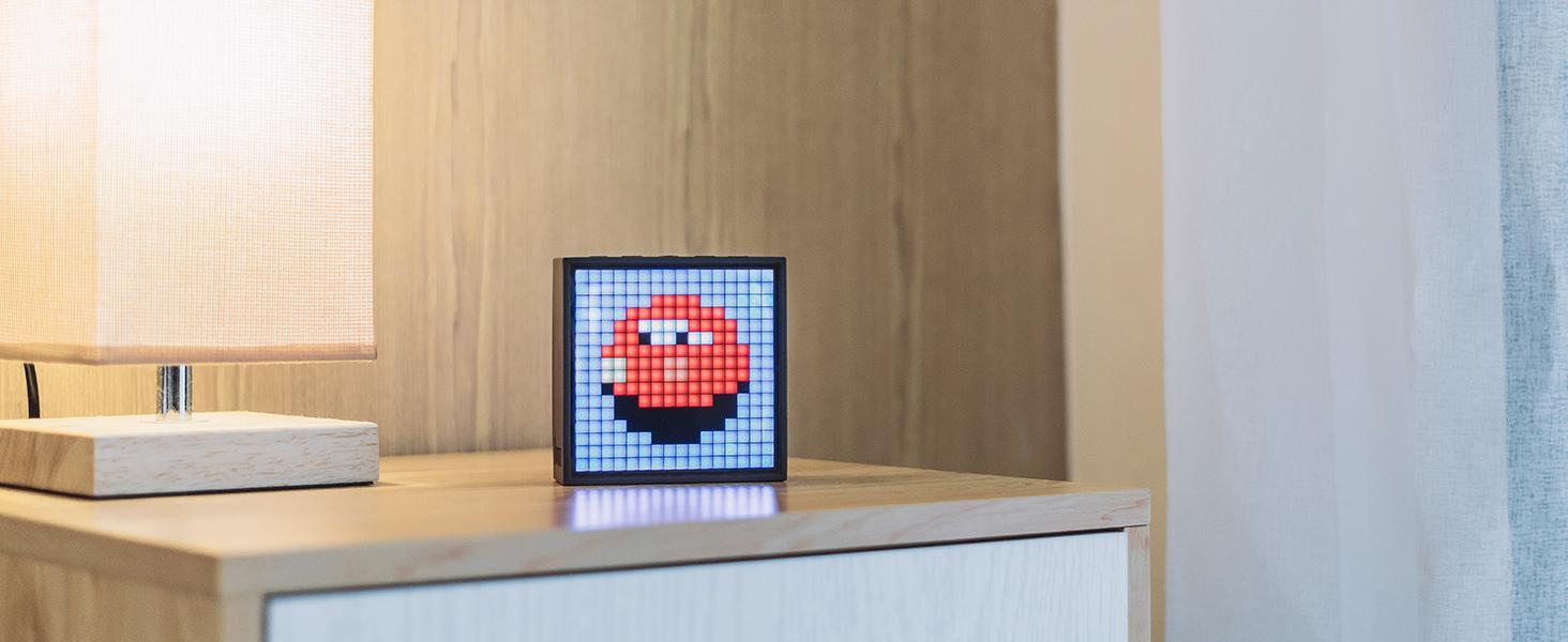 Divoom: Timebox Evo Pixel Art Speaker 16x16 DIY LED Display Alarm Clock ...