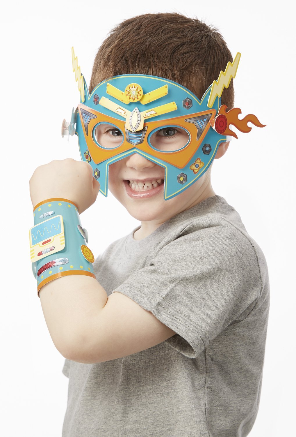 Melissa & Doug: Simply Crafty Superhero Masks and Cuffs Images at ...