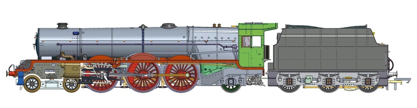 LMS, Princess Royal - 4-6-2, 6201 'Princess Elizabeth' | at Mighty Ape NZ