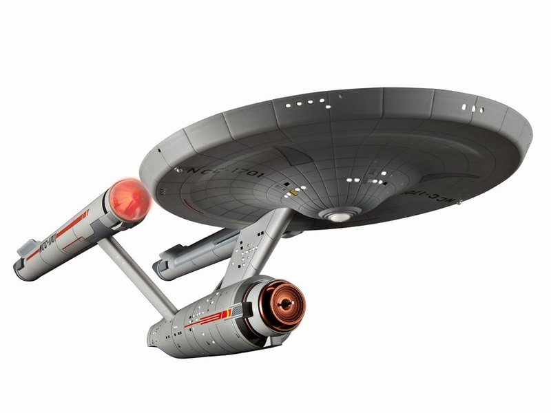 Revell - 1/600 Star Trek USS Enterprise NCC-1701 Model Kit Images at ...
