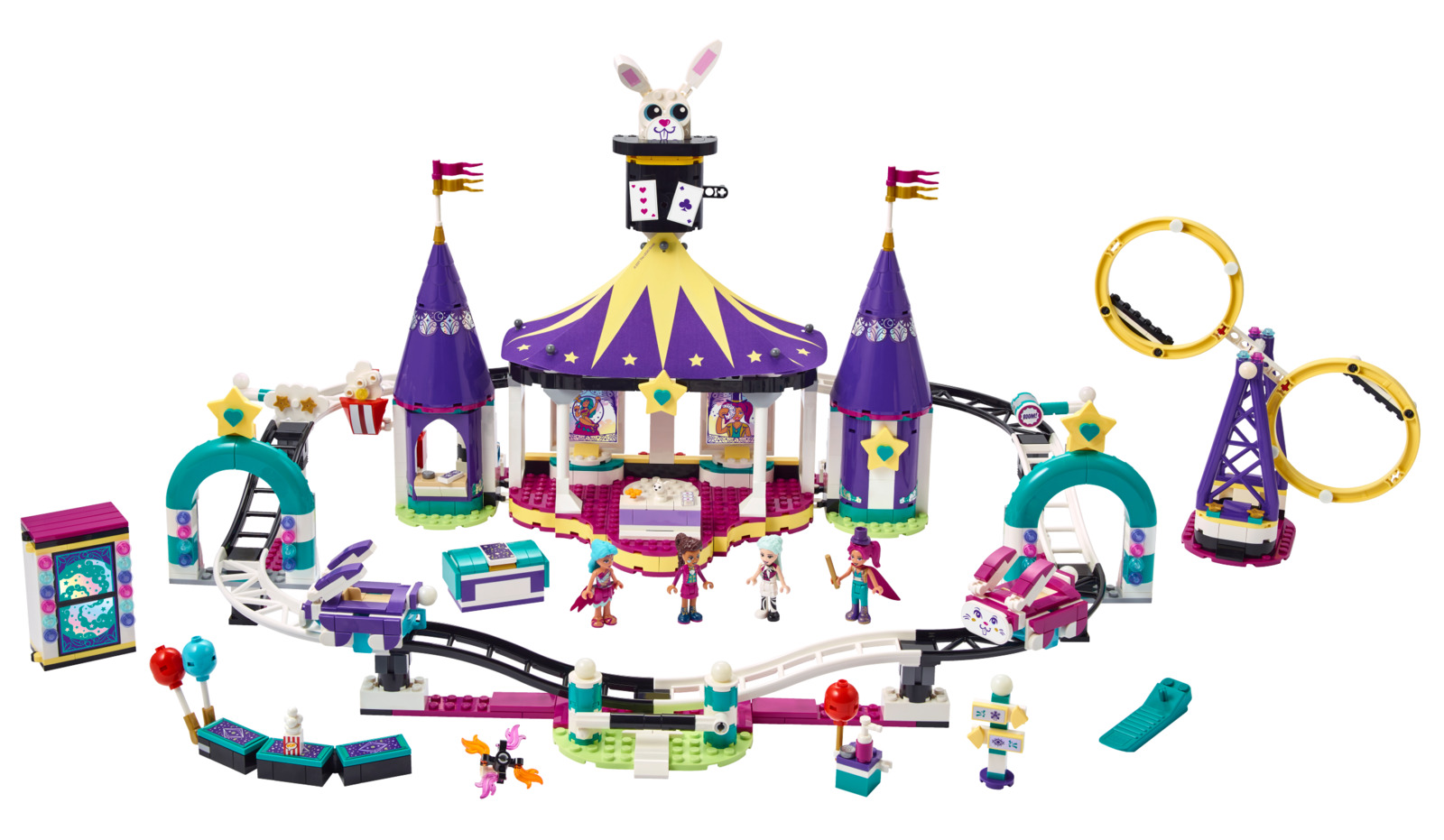 Buy LEGO Friends - Magical Funfair Roller Coaster at Mighty Ape NZ