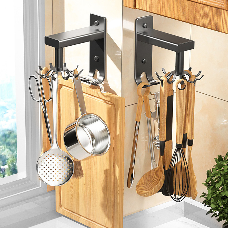 Kitchen Wall Storage Rotating Hook | at Mighty Ape NZ