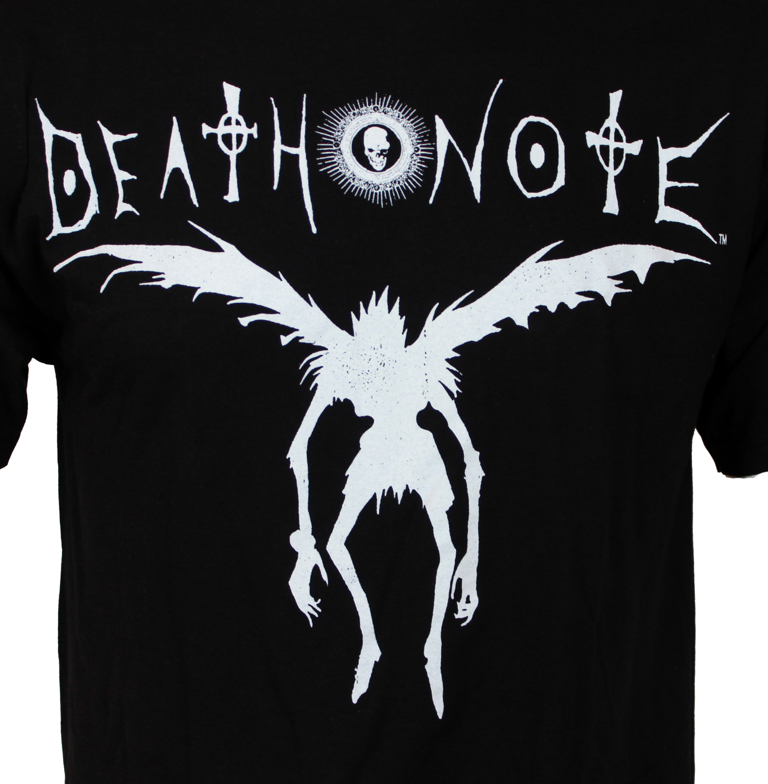 Death Note Ryuk Silhouette Black Men's T-Shirt (XXL) Images at Mighty ...