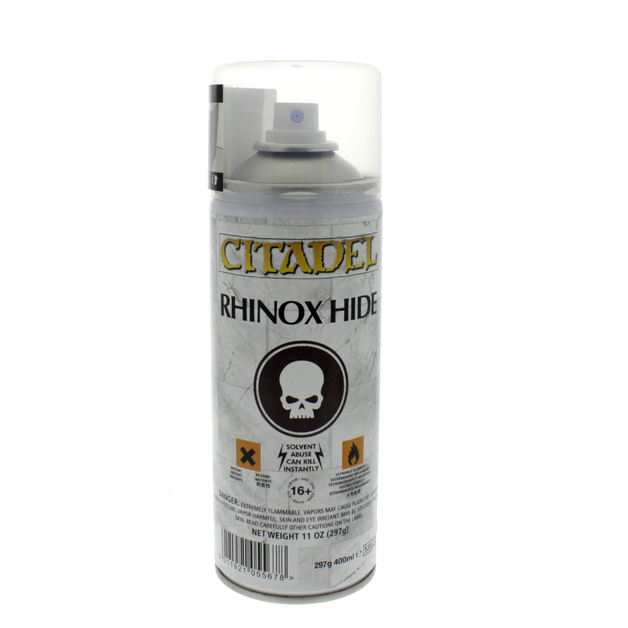 Citadel Spray Paint - Rhinox Hide | at Mighty Ape NZ
