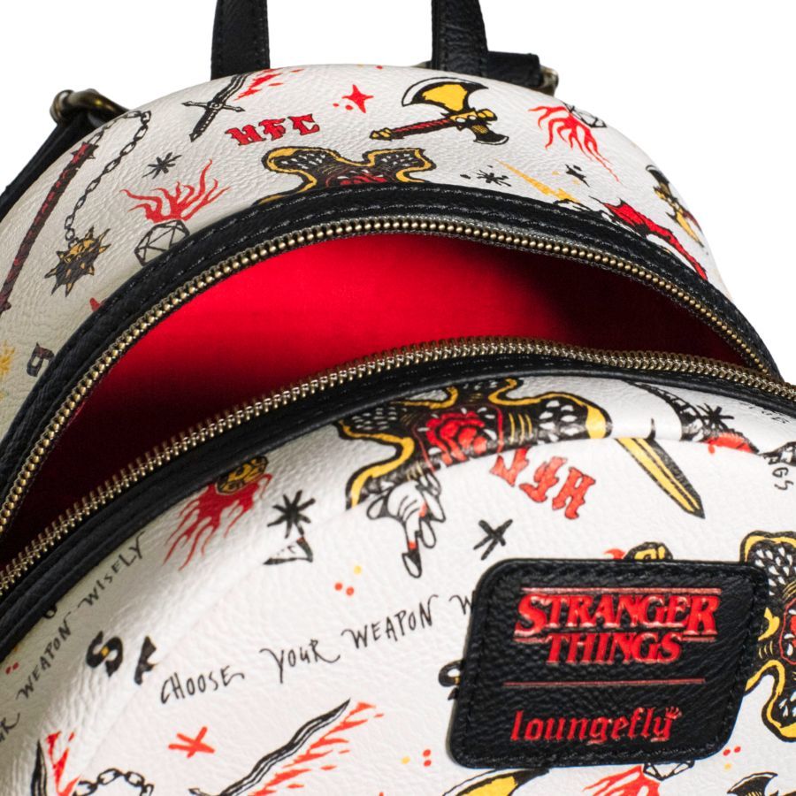 Loungefly: Stranger Things - Hellfire (Season 4) Mini Backpack | at ...