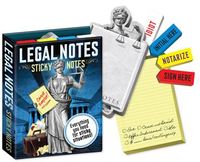 Buy Unemployed Philosophers Guild - Legal Notes Sticky Notes at Mighty ...