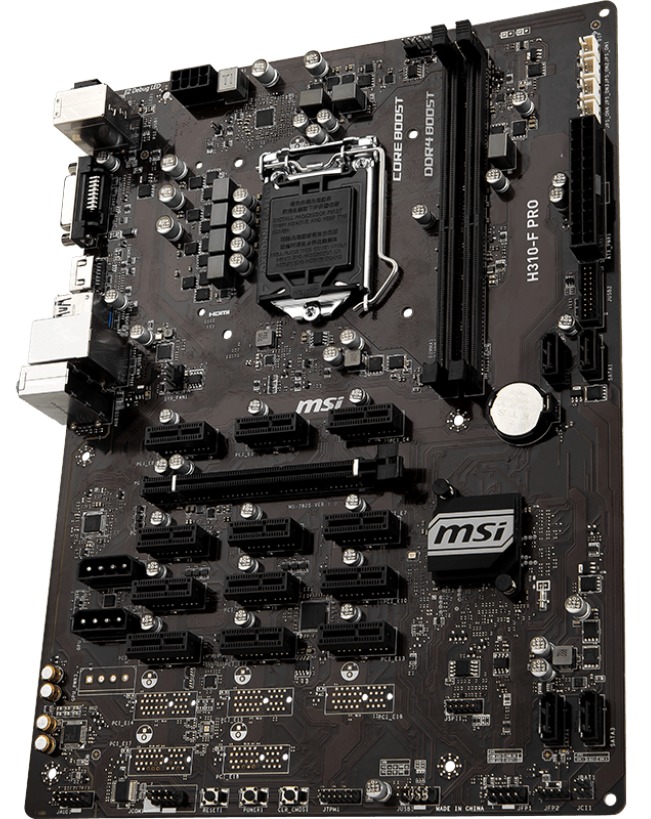 MSI H310-F PRO ATX Motherboard | at Mighty Ape NZ