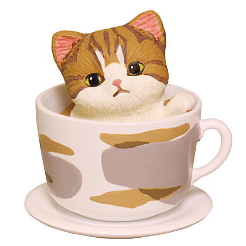 Cat Cup - Mini Figure (Assorted) | at Mighty Ape NZ