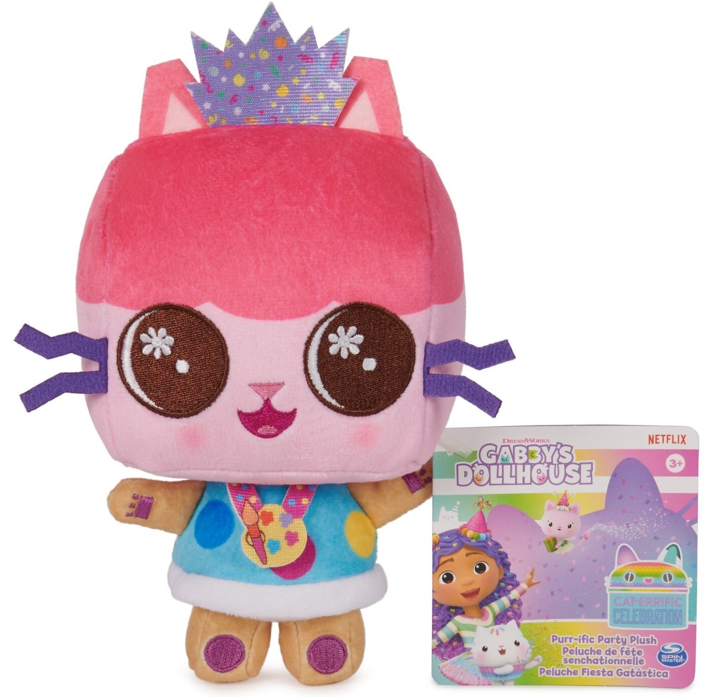 Buy Gabby's Dollhouse: Baby Box Cat - 7" Plush at Mighty Ape NZ