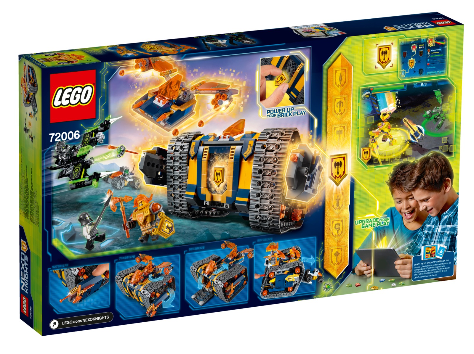 Buy LEGO Nexo Knights: Axl's Rolling Arsenal (72006) at Mighty Ape NZ