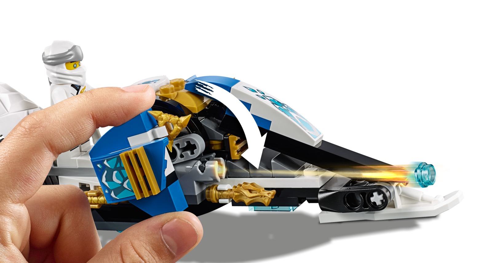 Buy LEGO Ninjago - Kai's Blade Cycle & Zane's Snowmobile at Mighty Ape NZ