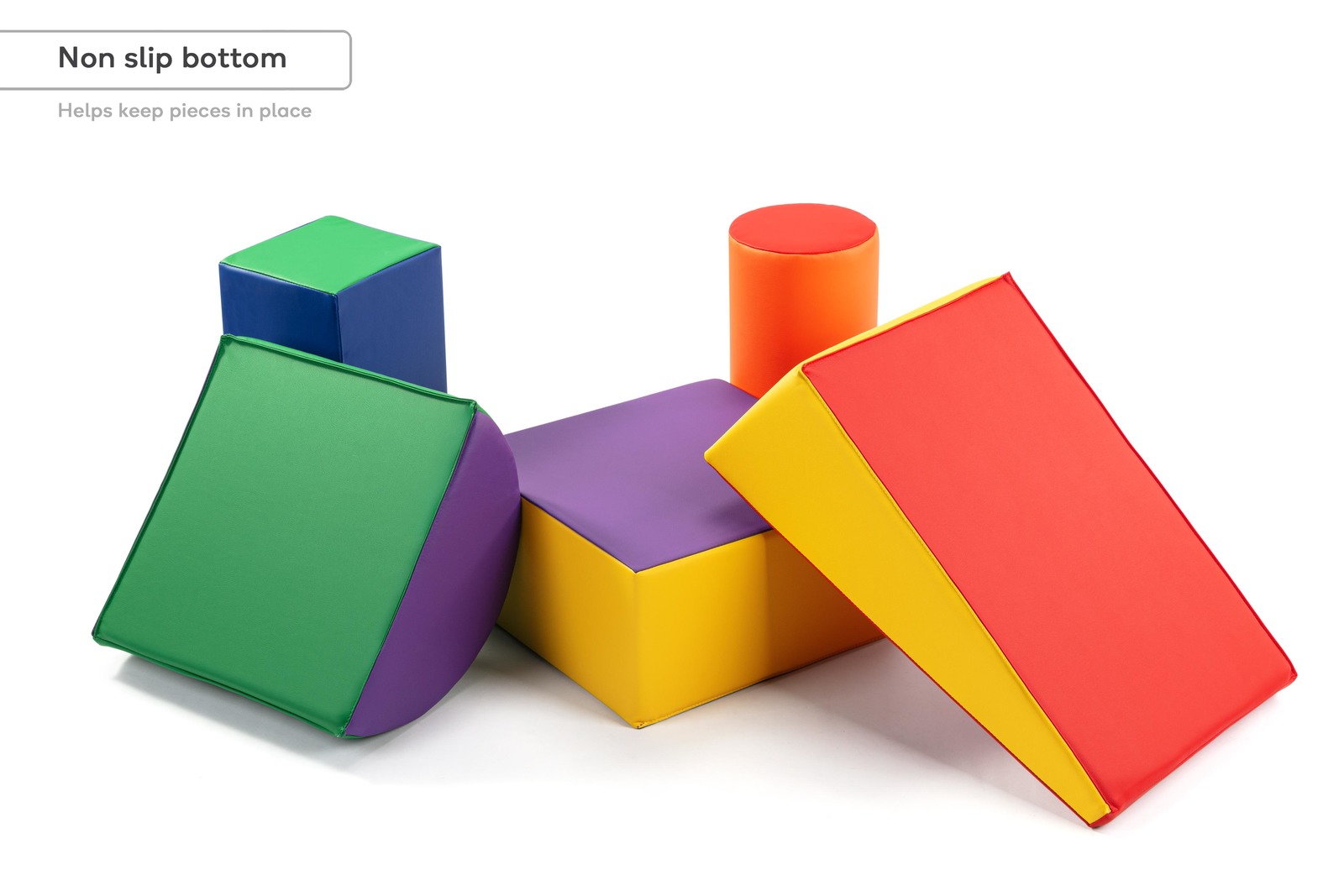 Kids 5-Piece Soft Play Corner Climber Activity Playset Images at Mighty ...